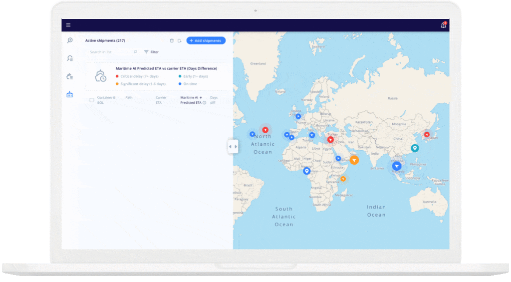 Maritime AI Predicted ETA - Windward