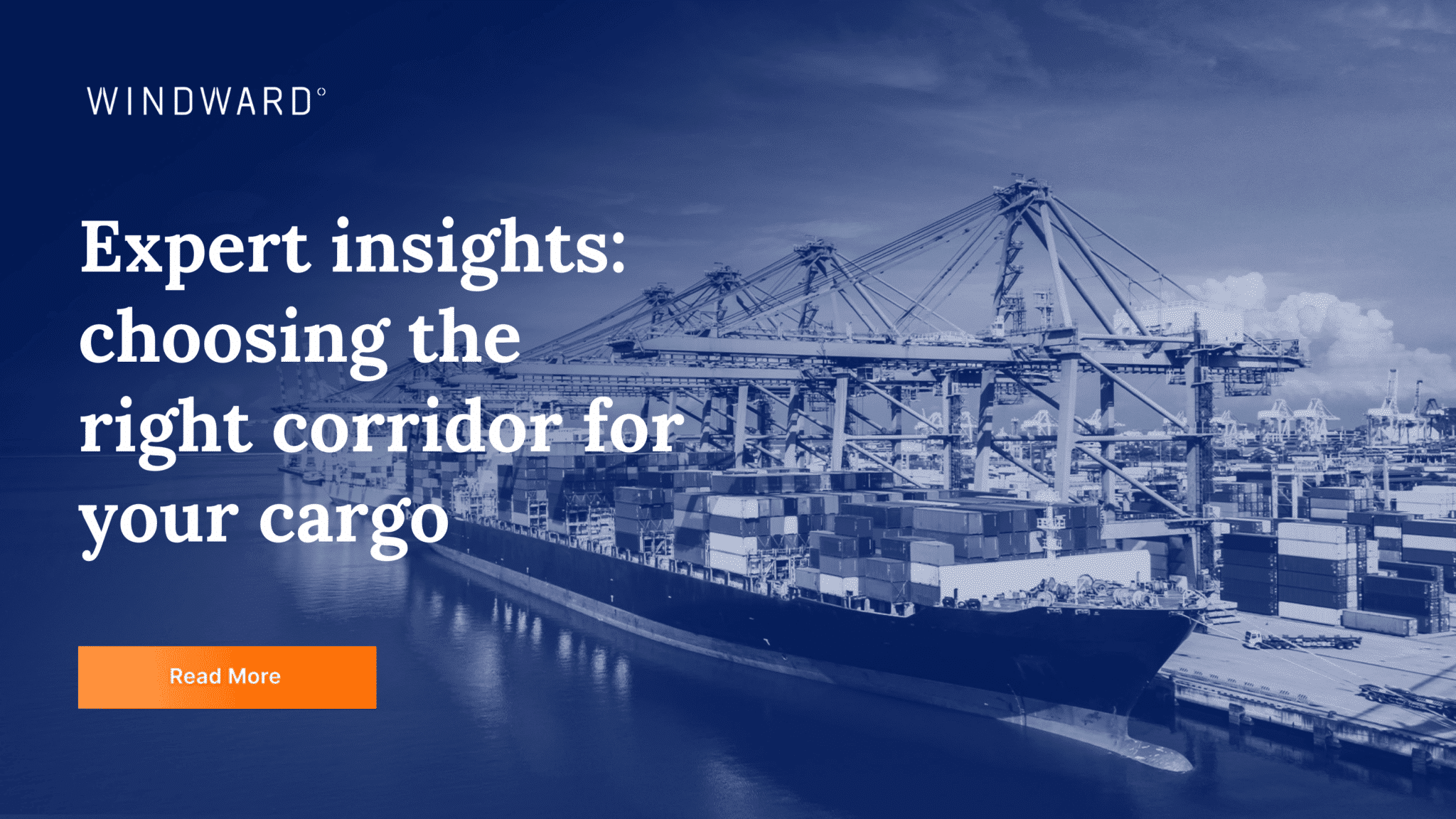 Expert insights: choosing the right corridor for your cargo