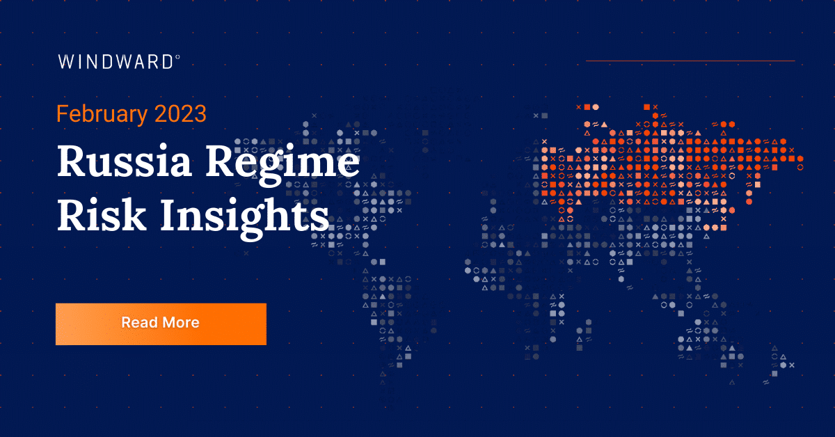 Russia Regime Risk Insights for February 2023