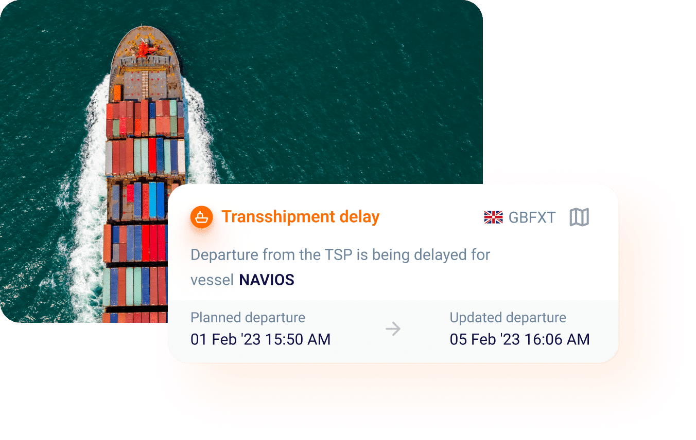 Vessel ETA prediction based on Maritime AI™