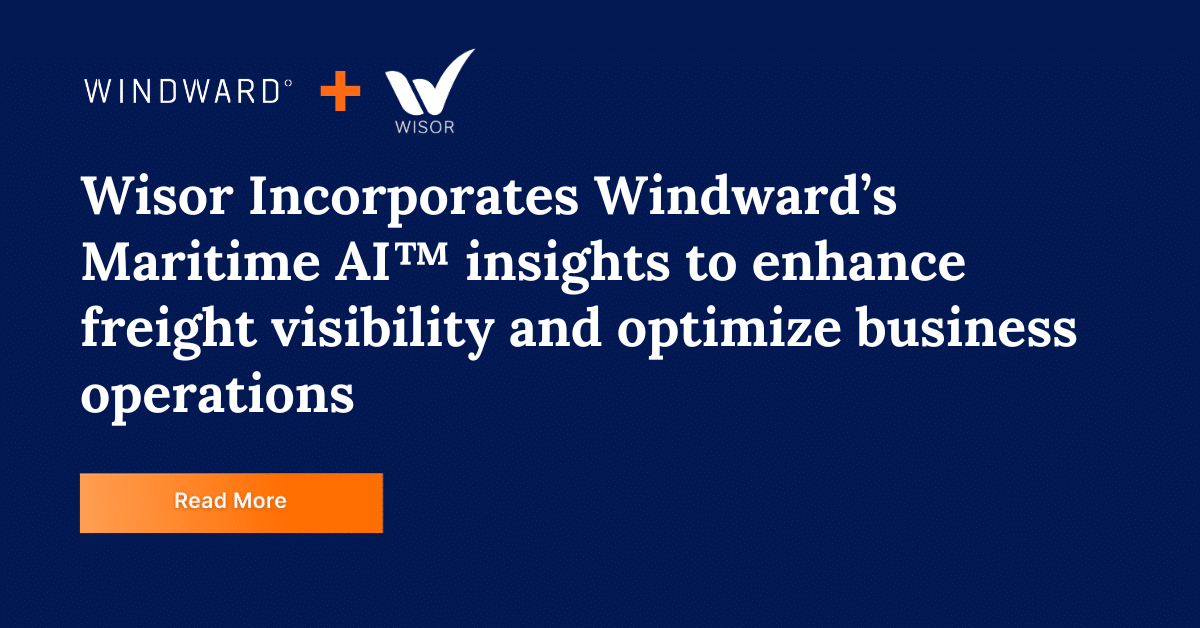 Wisor Incorporates Windward's Maritime AI insights