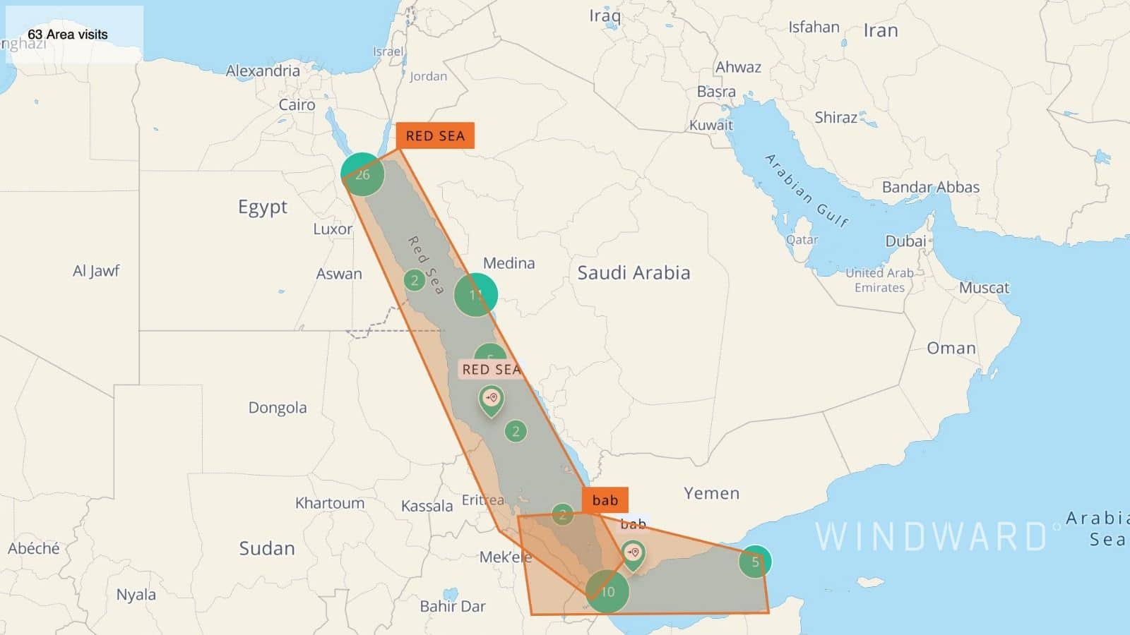 Red Sea AIS Spike: Dark Activity Unavoidable Trend