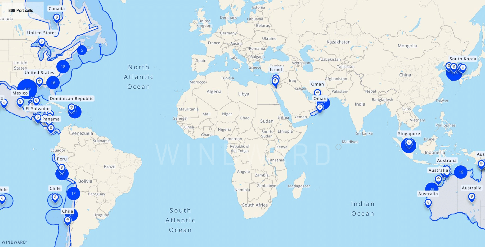 World Trade Map 2024