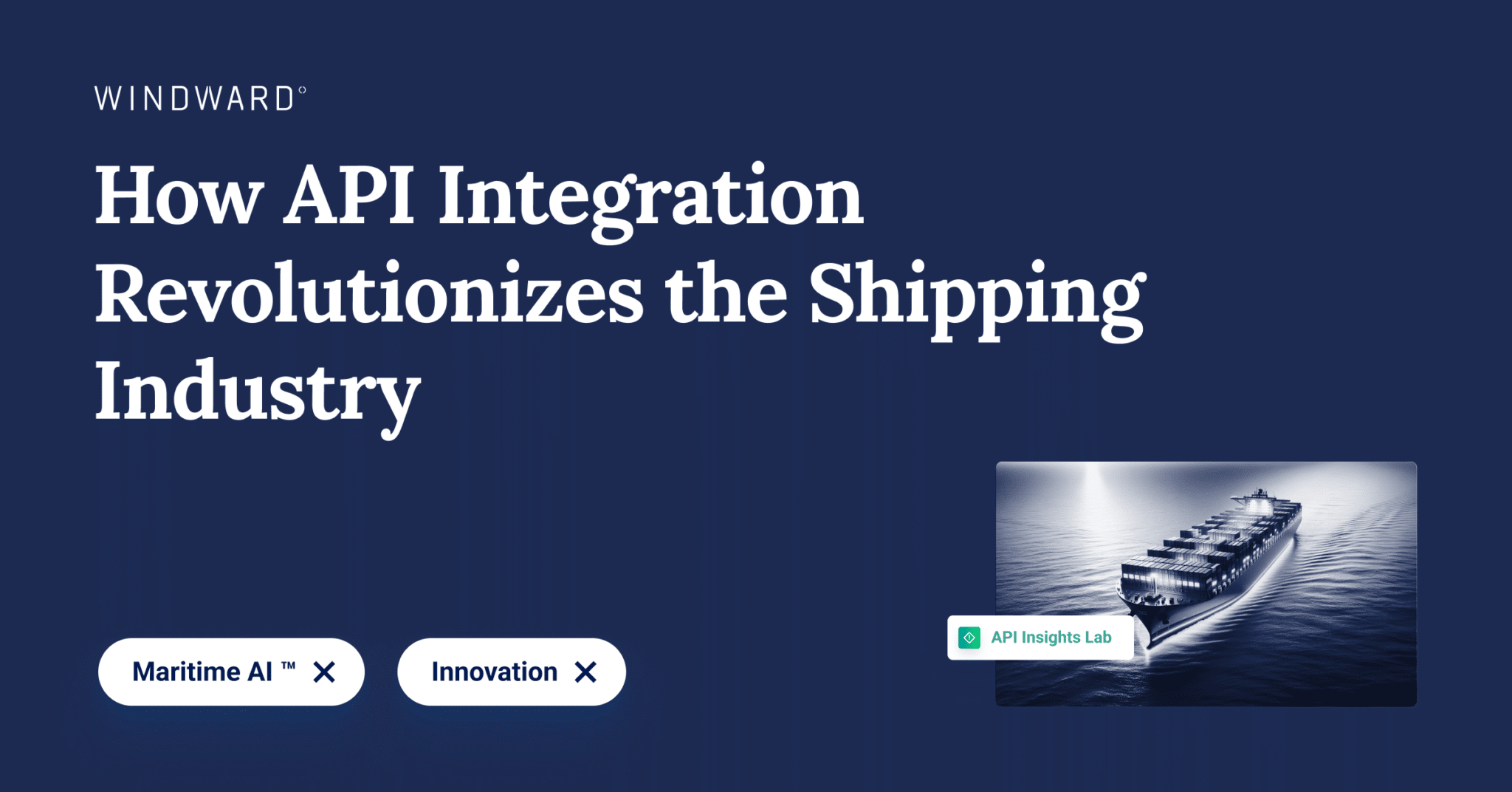 How API Integration Revolutionizes the Shipping Industry