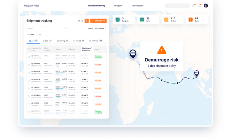 Power Your Organization with Windward Maritime AI™