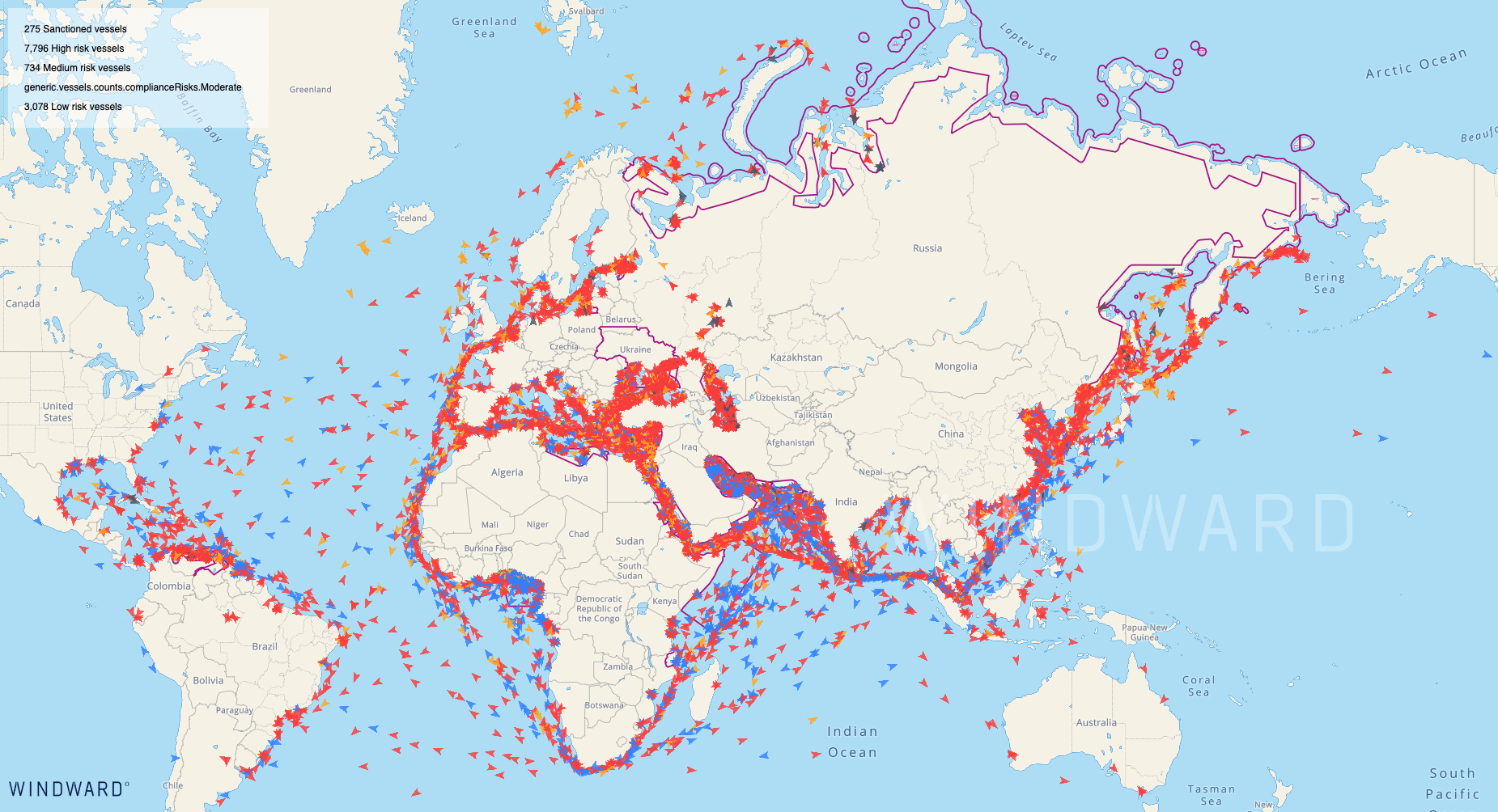 Maritime Insurers – Gain Visibility Into Shifting War Zones
