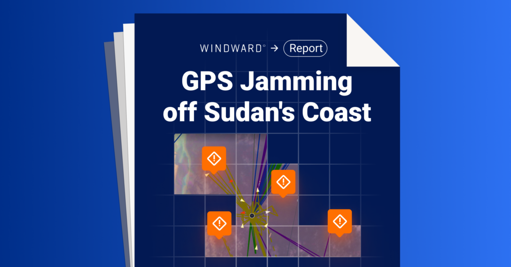 Major Anomaly Detected! GPS Jamming off Sudan's Coast