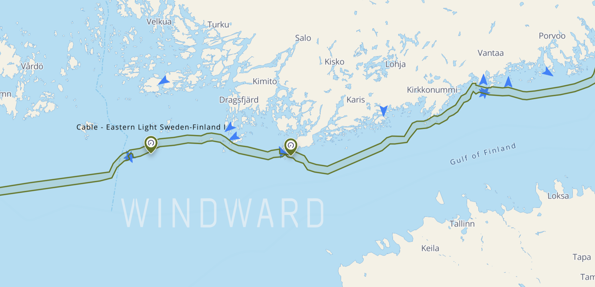 Underwater Cable Sabotage in the Baltic Sea