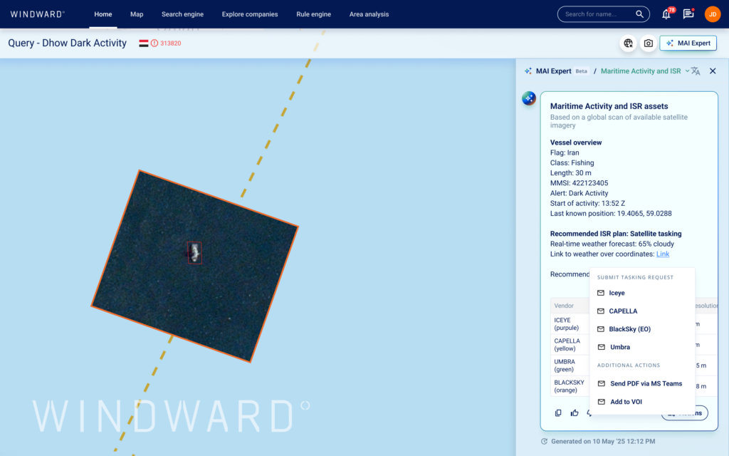 The Future of Maritime Intelligence: From Awareness to Action to Automation