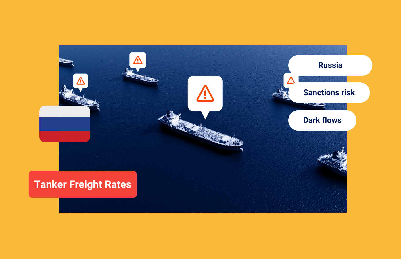 Tanker Freight Rates Hit Five-Year High Amid Russian Oil Sanctions