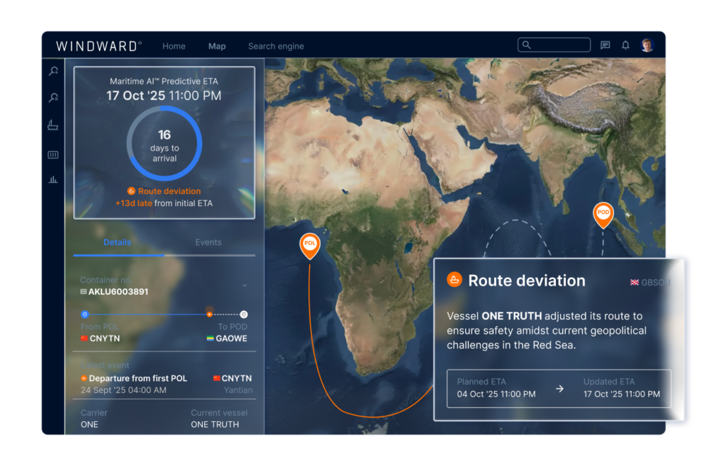 Optimize shipment operations with Container Tracking