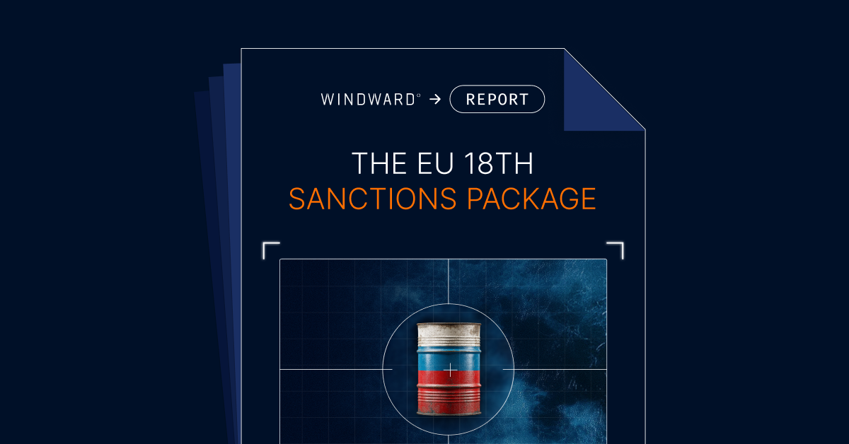 EU 18th Sanctions Package Exposure Report on Russian Oil