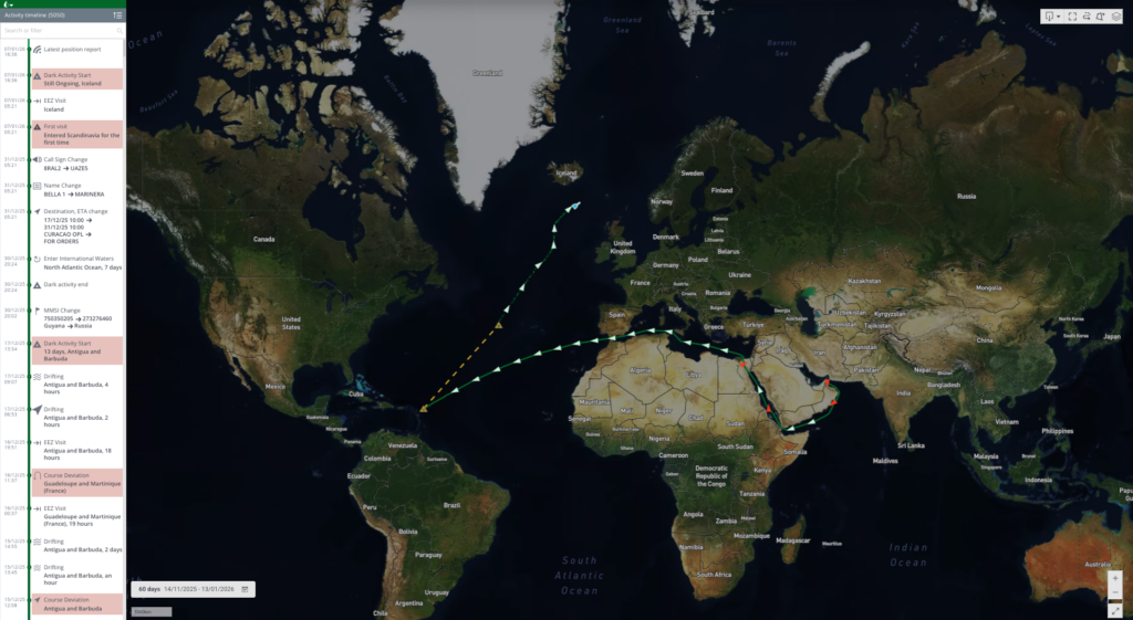 The Marinera Seizure: Tracking the Shadow Fleet’s Rise